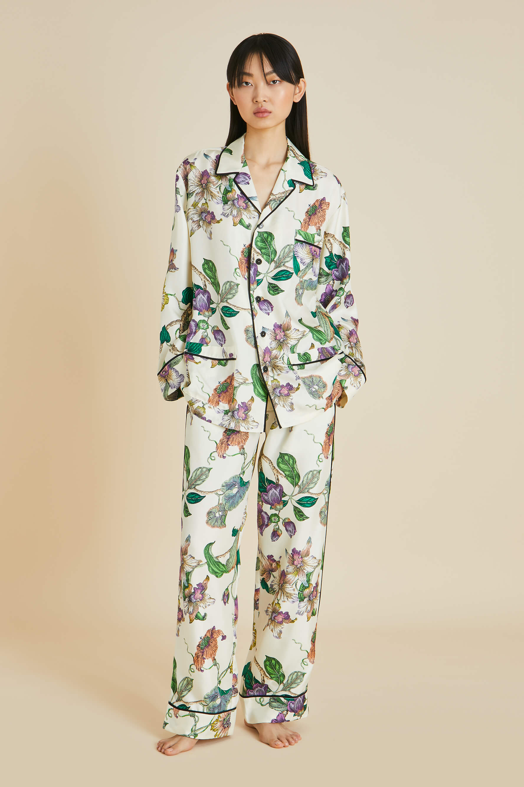 OvH | Luxury Silk Pyjamas | Silk Pyjamas | Olivia von Halle